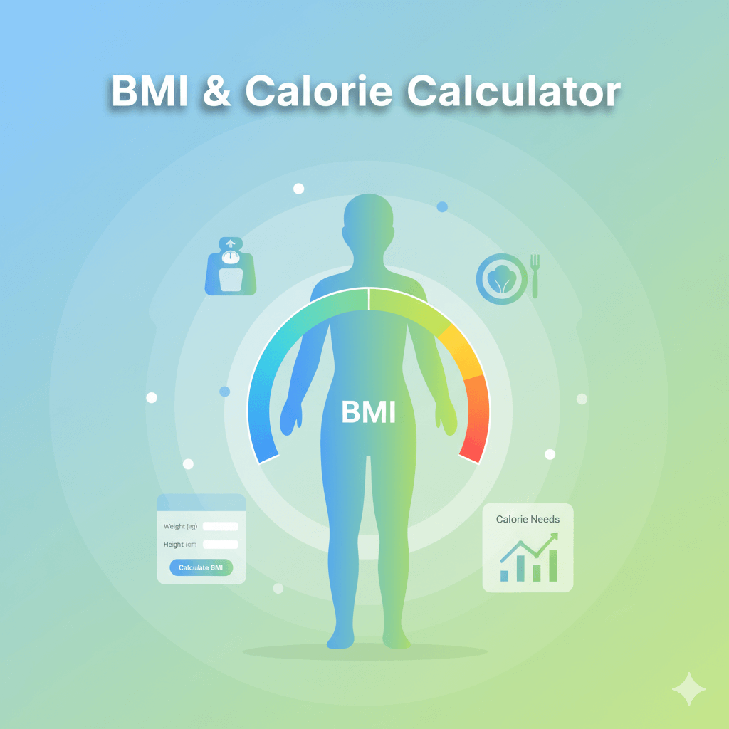 BMI and Calorie Calculator – Free Online Health Tool